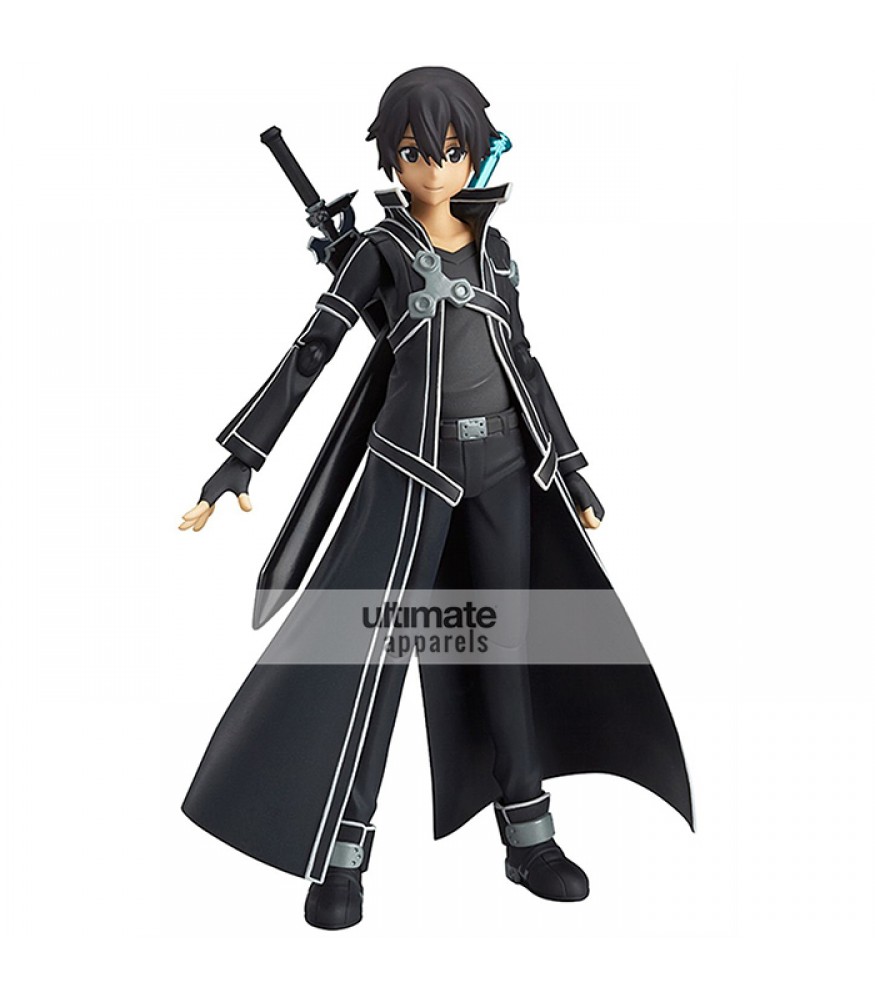 Sword Art Online Cosplay Jacket | Kirito Black Jacket Costume