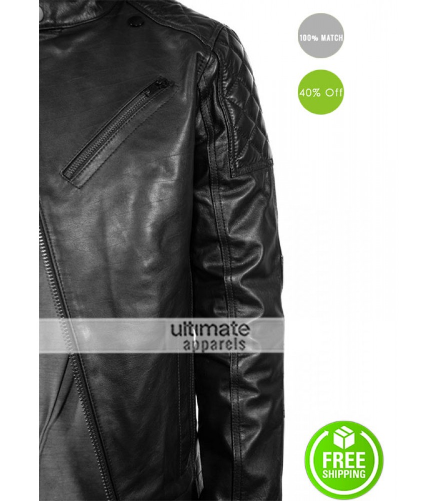 Metal Gear Game Diamond Dogs Leather Jacket