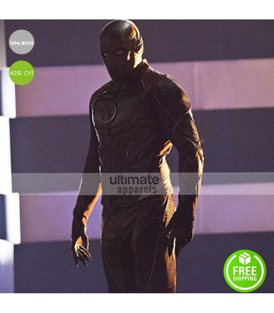 Flash Evil Zoom Hunter Costume | Zolomon Black Jacket