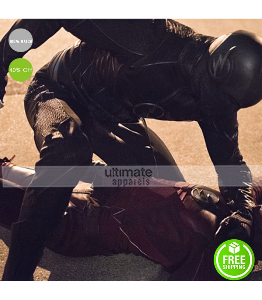 Flash Evil Zoom Hunter Costume | Zolomon Black Jacket