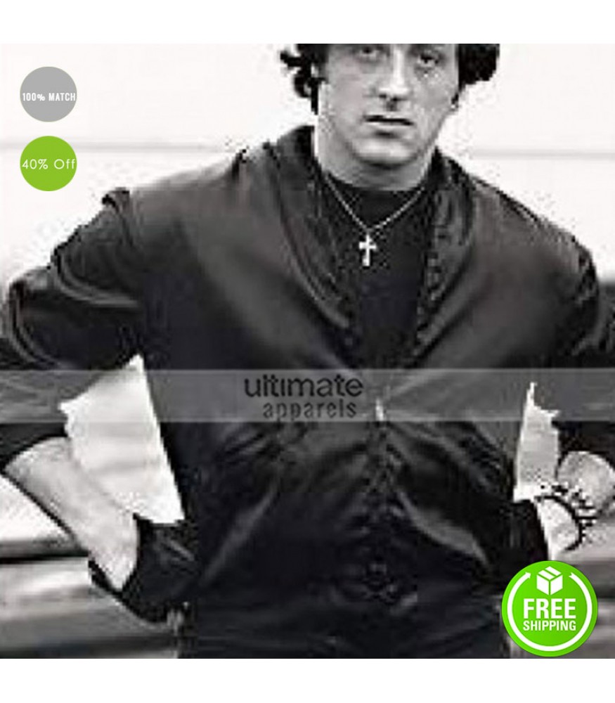Rocky Balboa Tiger Leather Jacket | Rocky 2 Leather Jacket