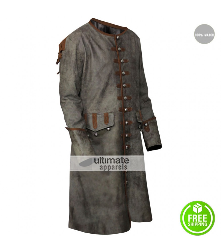Pirates Of The Caribbean 3 Jack Sparrow Costume Coat