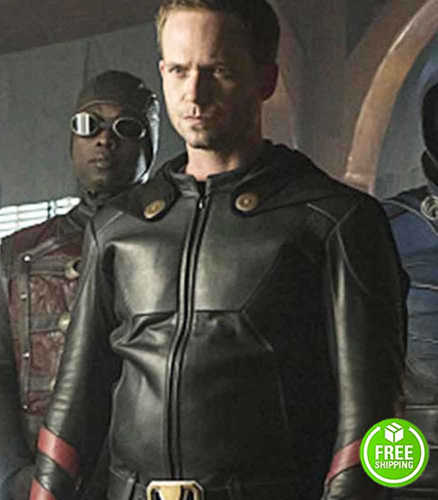 Rex Tyler Dc's Legends Of Tomorrow Black Jacket | Patrick J. Adams Jacket