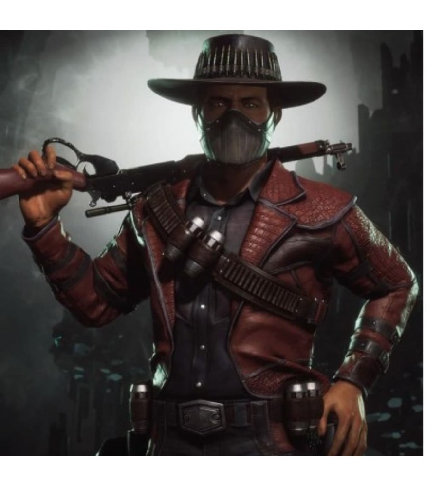 Mortal Kombat 11 Erron Alligator Leather Jacket