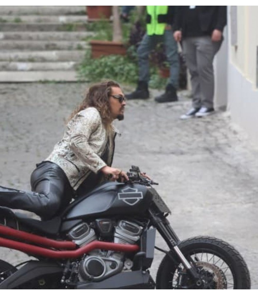 Fast X 2023 Jason Momoa Jacket | Dante Snake Skin Costume