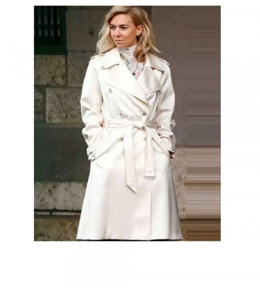 Mission Impossible 7 Vanessa Kirby Coat | White Widow Costume