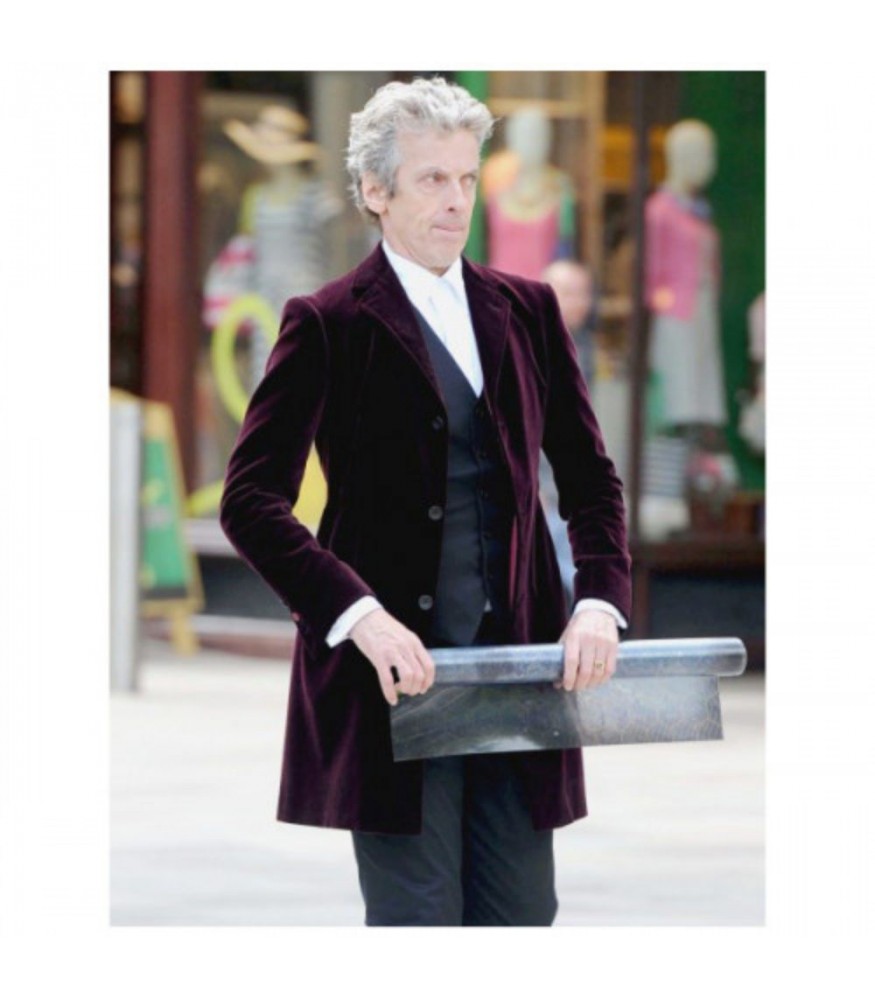 Doctor Who S9 Peter Capaldi Coat | Twelfth Doctor Costume