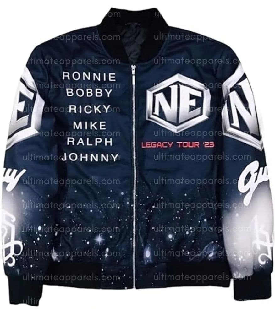 New Edition Legacy Tour Jacket | Black New Edition Jacket