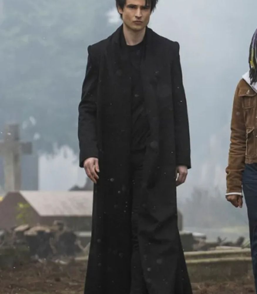 The Sandman Dream Long Coat | Tom Sturridge Wool Coat Order Now