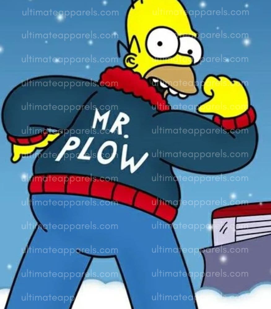 Homer Simpson Mr. Plow Jacket | Mr. Plow Simpsons Jacket